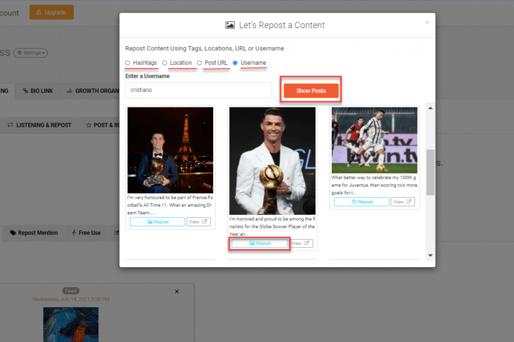 How to repost on Instagram with your pc? The easy way - AiSchedul