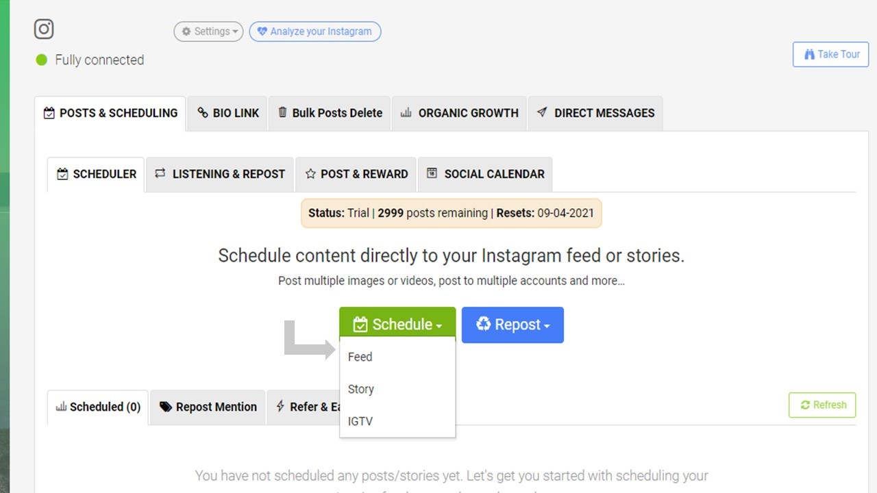 How To Delete Instagram Posts Automatically After Publishing Tool Aischedul